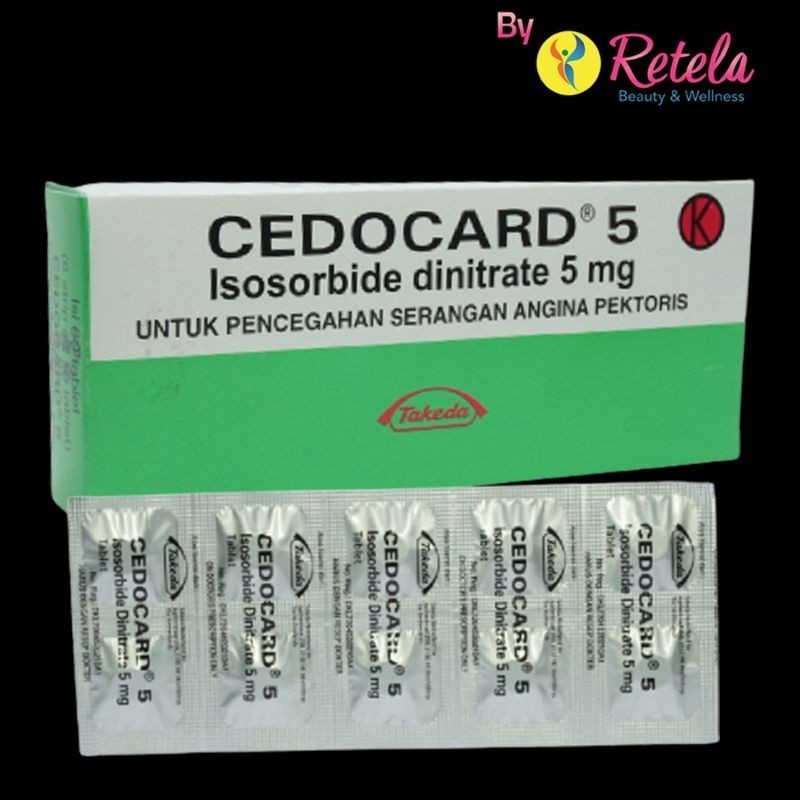 Jual CEDOCARD 5MG 1 STRIP 10 TABLET | Shopee Indonesia