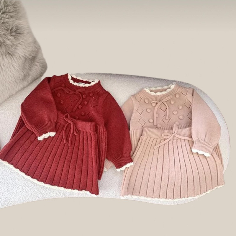 Jual Onnieoppa | JUN - RINA Baby Korean Knit Set | PREMIUM | Shopee ...