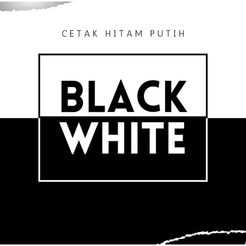 Jual Cetak Hitam Putih Kertas A4 F4 70gsm 80gsm | Shopee Indonesia