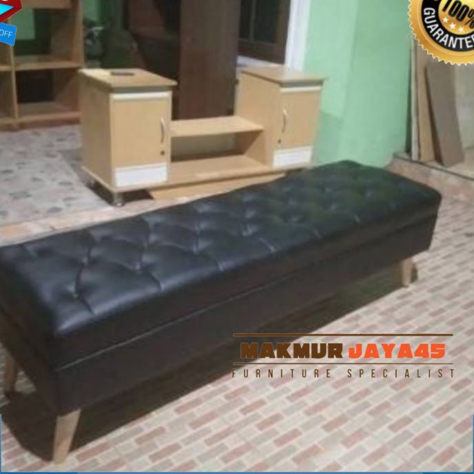 Jual Gaya Tanpa Mahal SCAR KULIT SOFA BENCH MINIMALIS STOOL KULIT ...