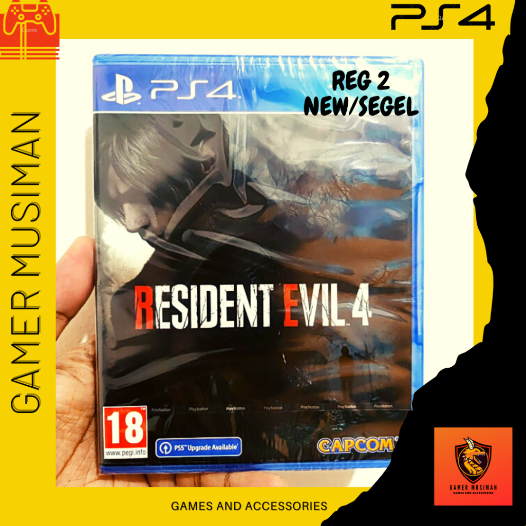 Jual BD PS4 RESIDENT EVIL 4 REMAKE - SECOND MURAH | Shopee Indonesia