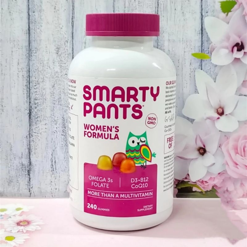 Jual SMARTY PANTS WOMEN'S FORMULAs Omega 3 isi 240 gummies | Shopee ...