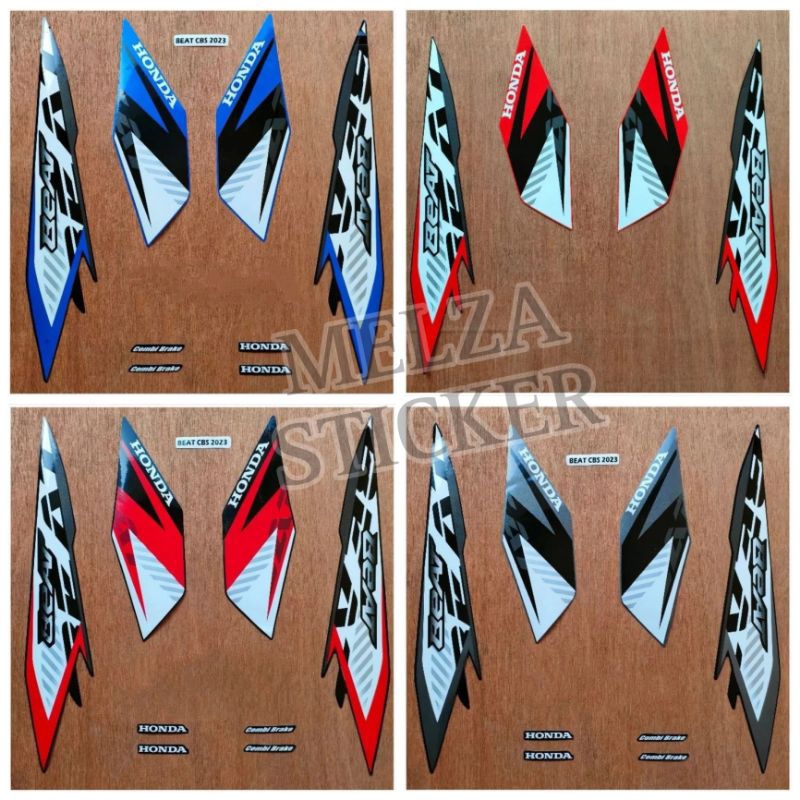 Jual Stiker Striping Motor HONDA BEAT 2023 CBS || Sticker Lis Body ...