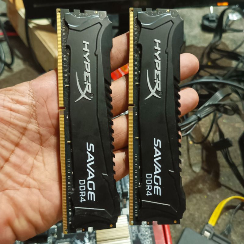 Jual Memory HYPER X SAVAGE Ram Gaming Longdimm DDR4 16Gb Kit SPEED 2400MHz ORIGINAL | Shopee ...