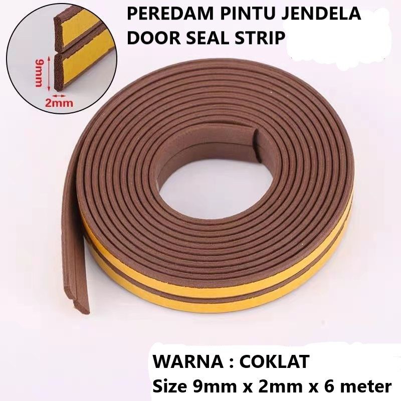 Jual Seal List Peredam Suara Karet Pintu Kedap Suara Tape Seal ...