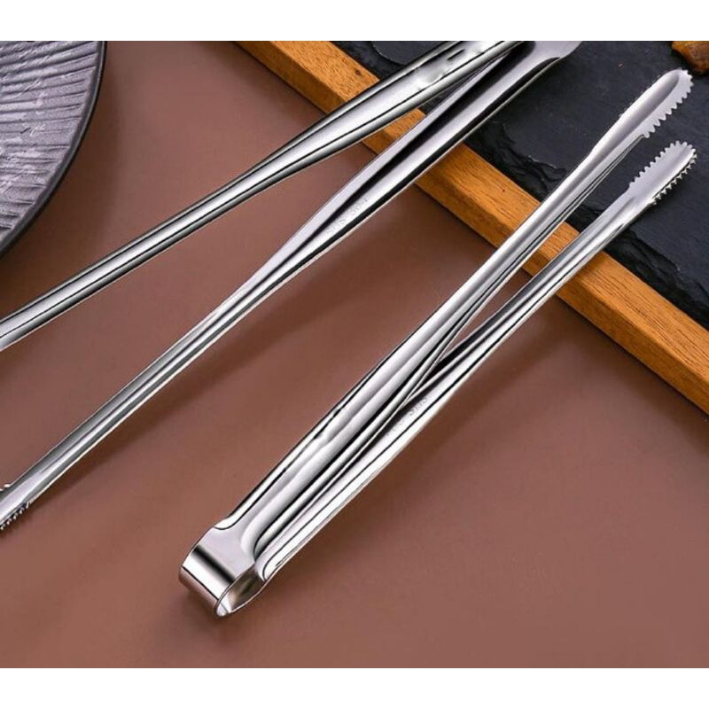 Jual Penjepit Makanan Serbaguna / Jepitan Makan BBQ / Clip Tongs 30,5cm ...