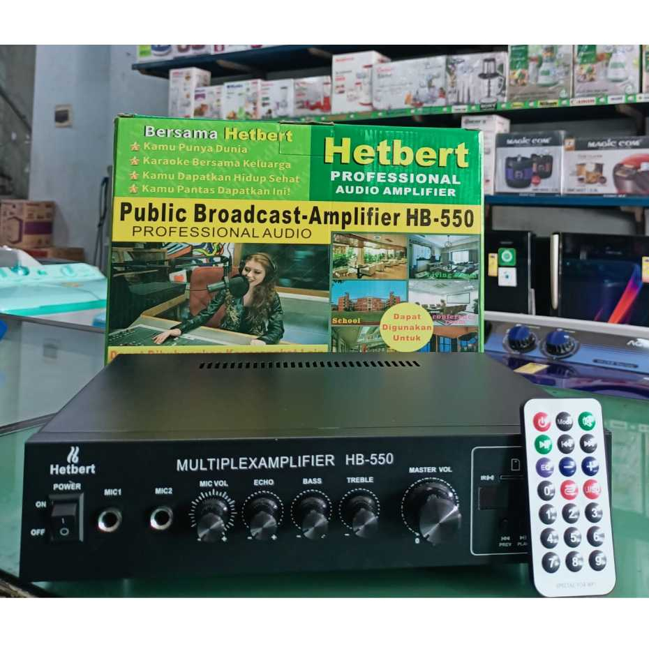 Jual Amplifier Herbert HB-550/AMPLIFIER/AMPLI AUDIO | Shopee Indonesia