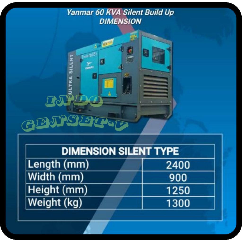 Jual GENSET SILENT 60KVA YANMAR | Shopee Indonesia