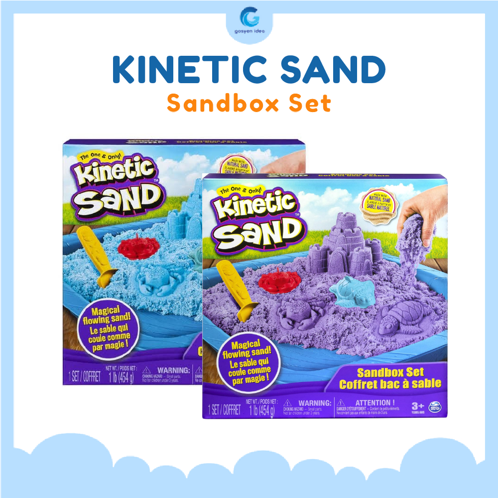 Jual Kinetic Sand Sandbox Mainan Pasir Ajaib | Shopee Indonesia