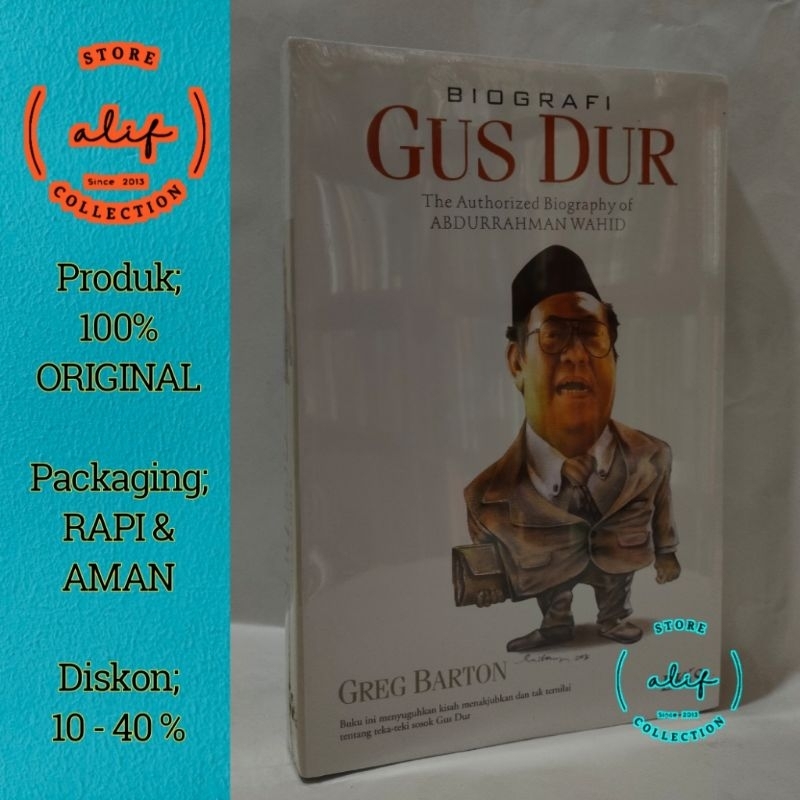 Jual BIOGRAFI GUS DUR The Authorized Biography Of ABDURRAHMAN WAHID ...