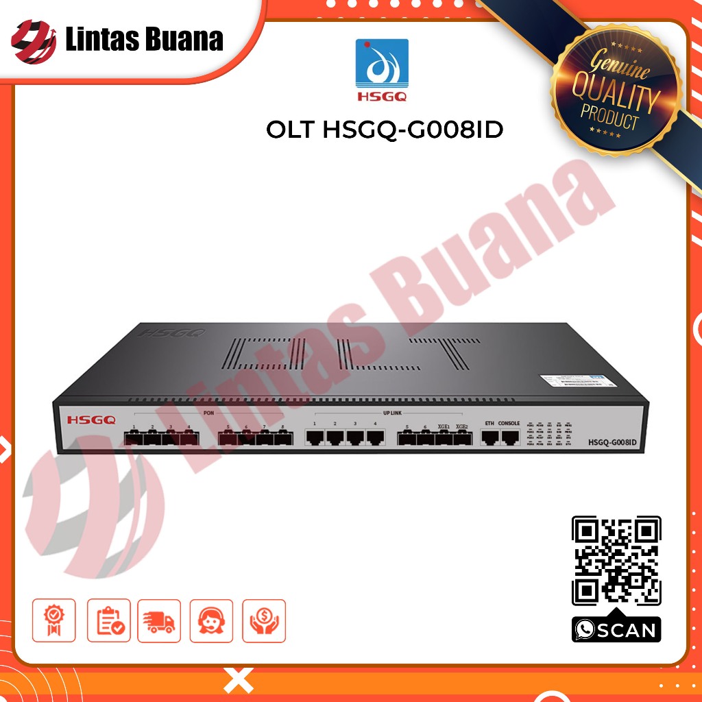 Jual OLT GPON HSGQ 8 PORT HSGQ-G08ID GPON OLT SAJA | Shopee Indonesia