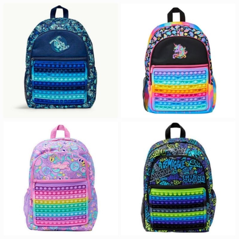 Jual Smiggle Popem Popit Poppies Backpack | Shopee Indonesia