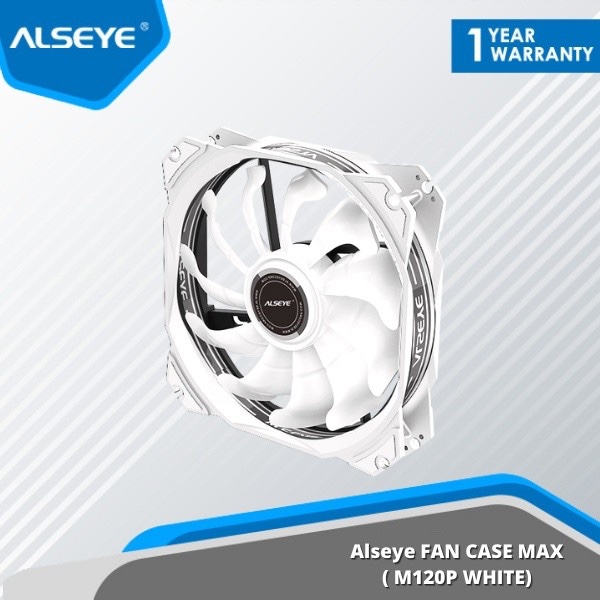 Jual ALSEYE FAN CASE M120P RGB WHITE | FAN CASING M120-P | Shopee Indonesia