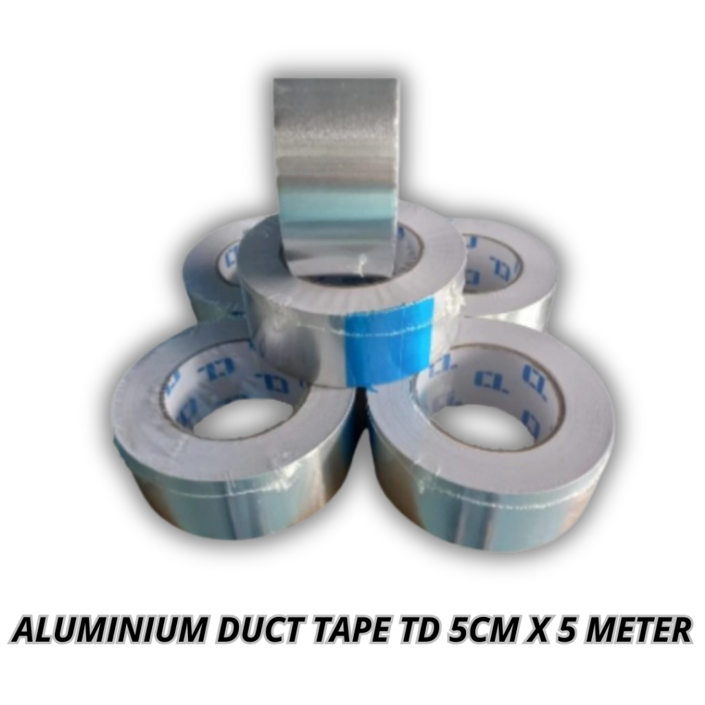 Jual isolasi duct tape alumunium TD - Isolasi ducting 5 x 50 | Shopee ...