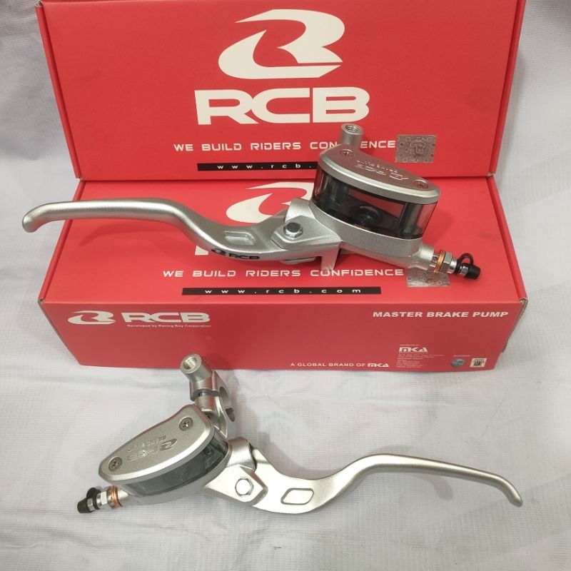 Jual Master rem RCB e2 oval 14mm Silver Nmax PCX 150 PCX 160 Xmax ...