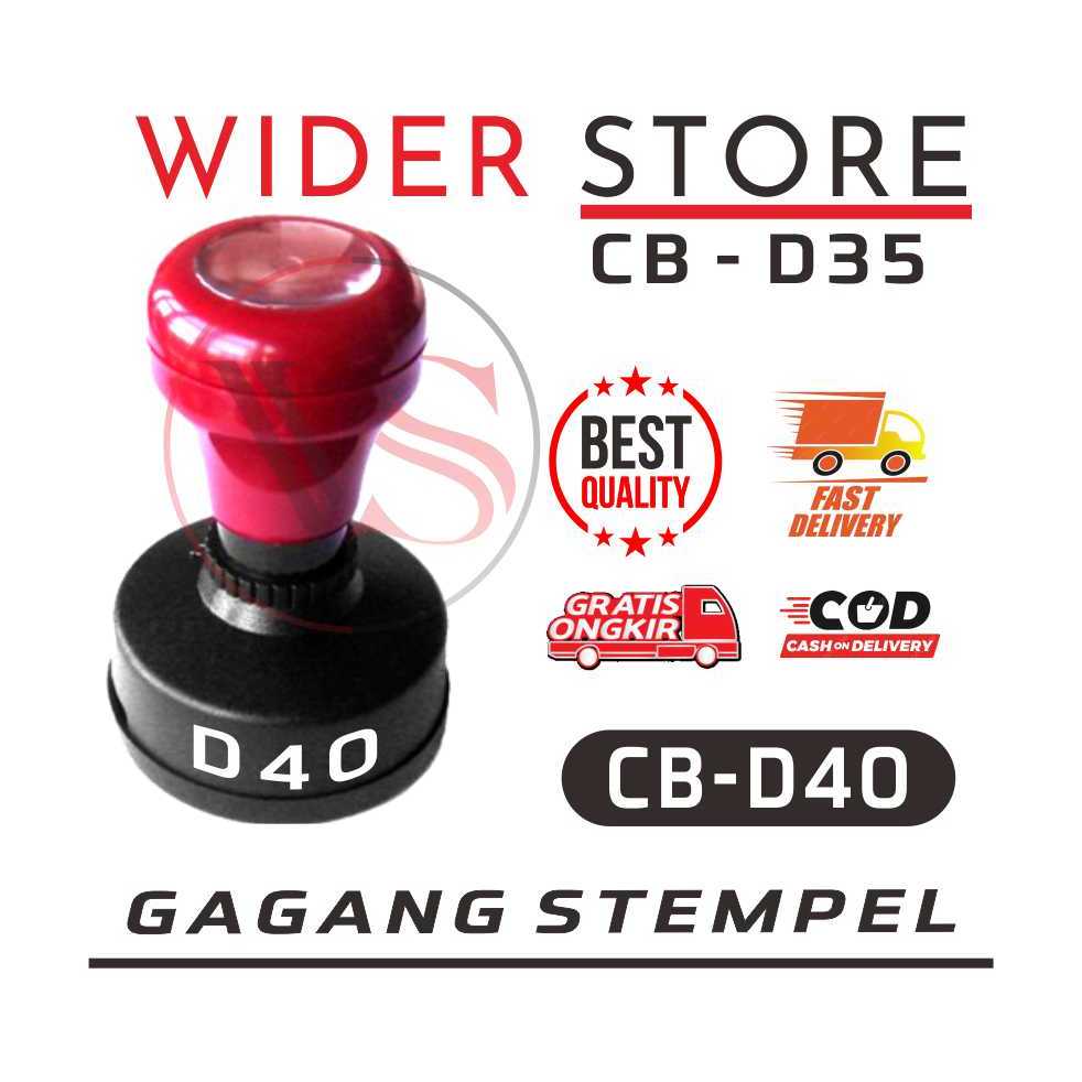 Jual gagang stempel flash D40 CB | Shopee Indonesia
