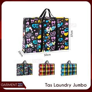 Jual Tas Jumbo Laundry Tempat Baju Kotor Tas Baju Selimut Jinjing ...