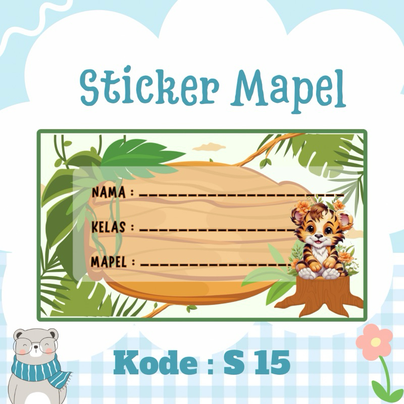 Jual Sticker Mapel, Sticker Buku pelajaran | Shopee Indonesia