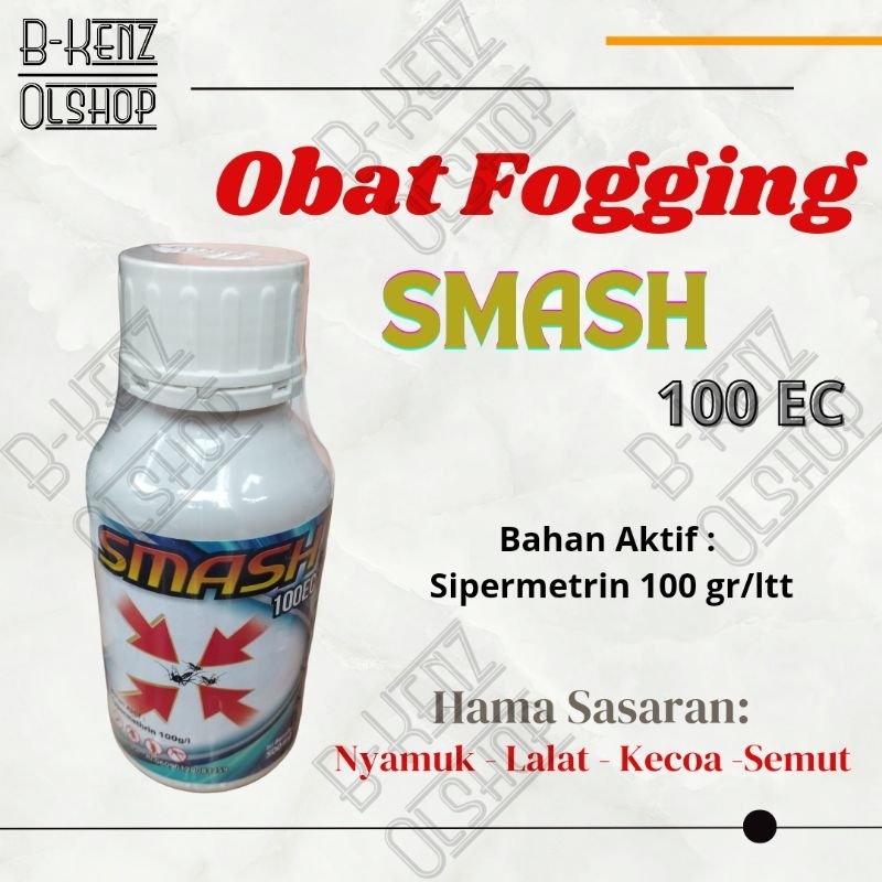 Jual Smash 100 EC - Cairan Obat Fogging Nyamuk - Anti Nyamuk - Kecoa ...