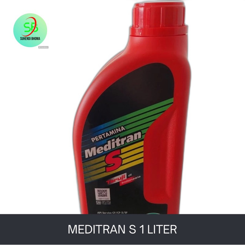 Jual Oli Mesin Meditran S 1 liter | Shopee Indonesia