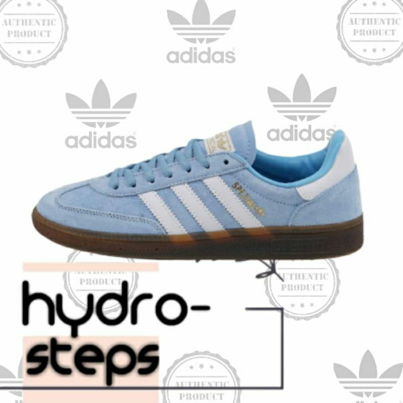 Jual Adidas Handball Spezial Ice Blue Authentic Product 100% | Shopee ...