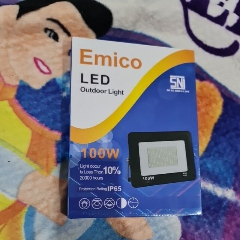 Jual Cup Sorot Emico/Kap Sorot Emico/Lampu Kap Sorot LED Sinar Putih/Kuning Emico | Shopee Indonesia
