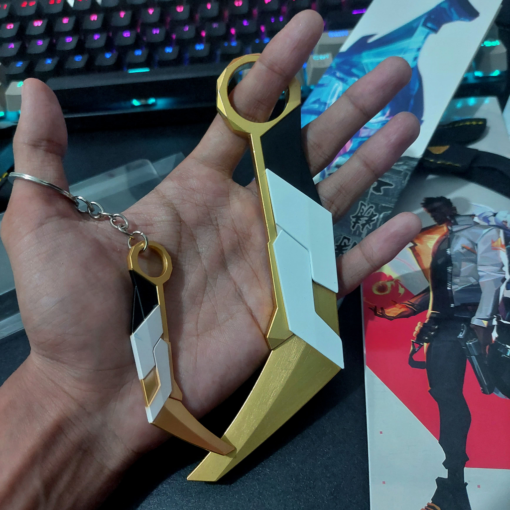 Jual Valorant Knife Prime Karambit (Gratis 1 Keychain, Chat Admin dulu ...