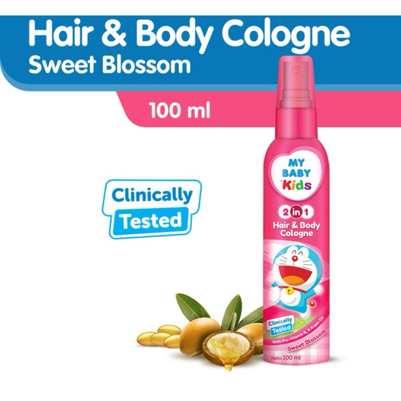 Jual MY BABY Kids Hair & Body Cologne 2 in 1 100 ml | Shopee Indonesia