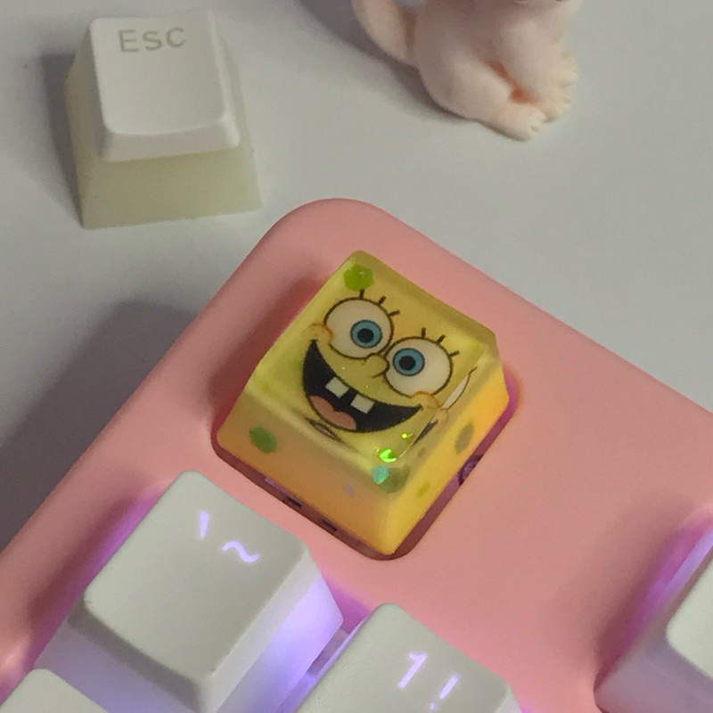 Jual Keycaps Spongebob & Patrick | Mechanical keyboard | Shopee Indonesia