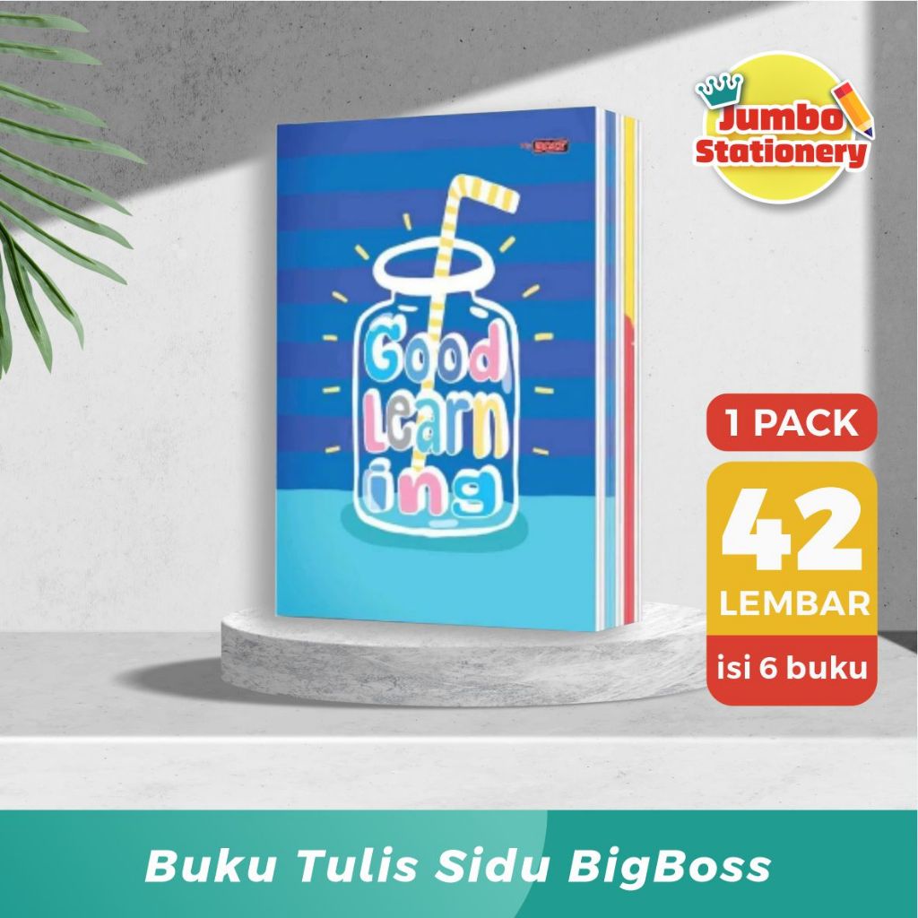 Jual 1 PAK Buku Tulis Big Boss BigBoss 42 Lembar Ukuran B5 Boxy Buku ...