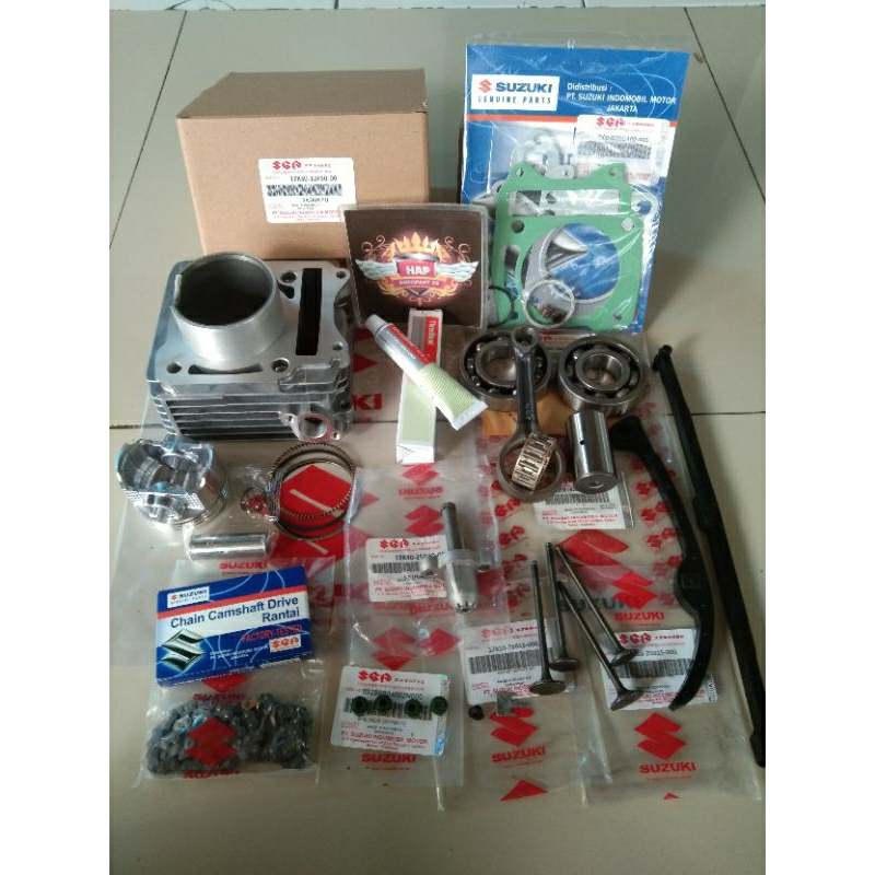 Jual Paket Blok Seher Komplit Suzuki Satria Fu 150 Isi 10 Barang | Shopee Indonesia