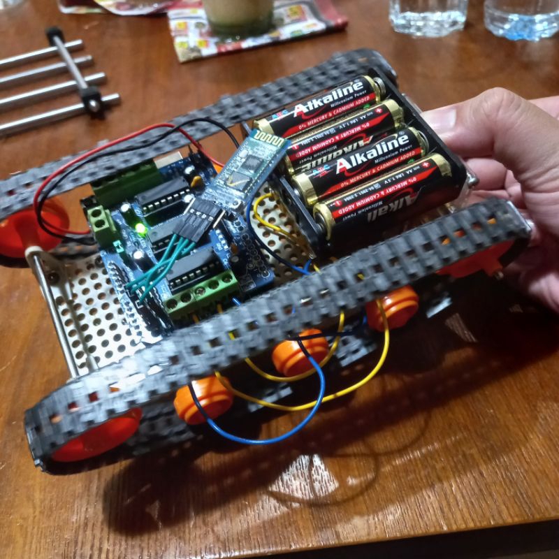 Jual Tamiya Tank Arduino Programmable Sketch Microbit Bluetooth | Shopee Indonesia