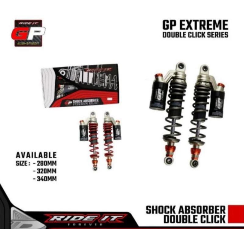 Jual SHOCK RIDE IT GP EXTREME - Merk : RIDE IT ORIGINAL - Type : GP ...