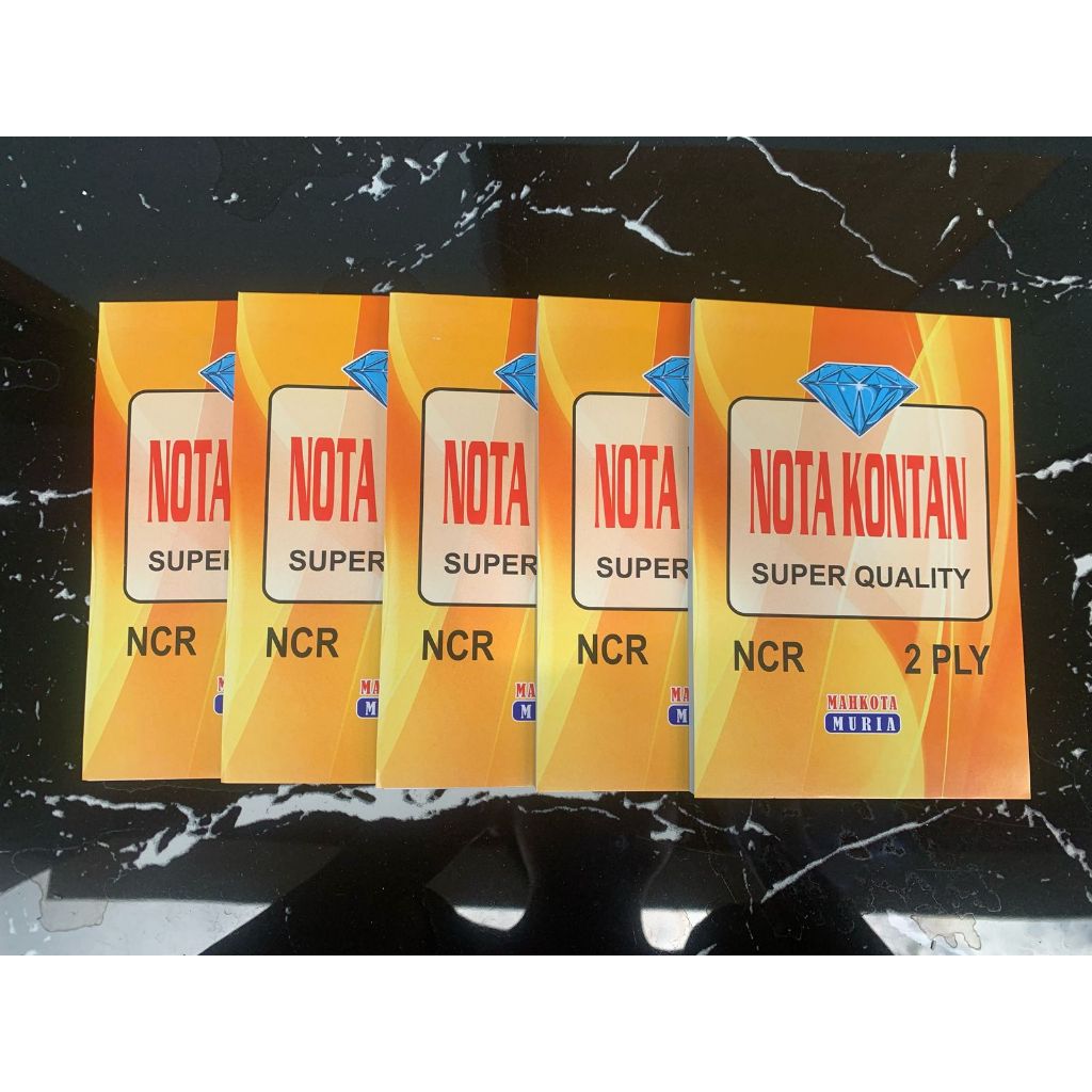 Jual Nota Kontan 2 Ply, Nota NCR, Nota Kecil (Atas Cetak, Bawah Polos ...
