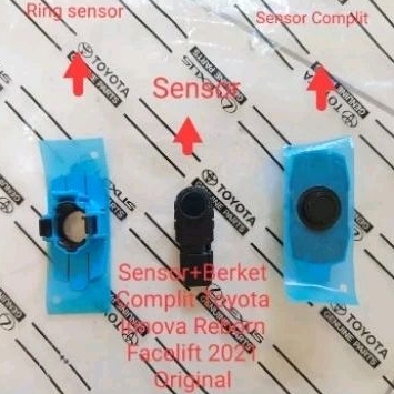 Jual sensor parkir sensor mundur toyota innova reborn facelift 2021 ...