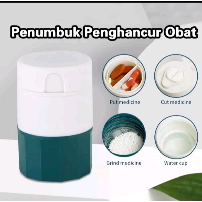 Jual ALAT PENUMBUK /PENGHALUS OBAT TABLET RANDOM | Shopee Indonesia