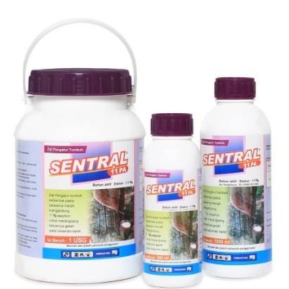 Jual SENTRAL 11PA ZPT etefon 500 ml rangsang getah karet | Shopee Indonesia