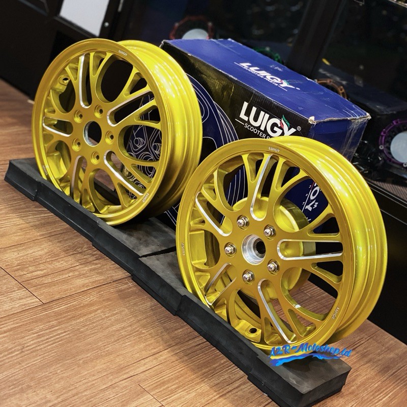 Jual Velg LUIGY Cs-03 Model Marus W223 Front & Rear Vespa Sprint ...