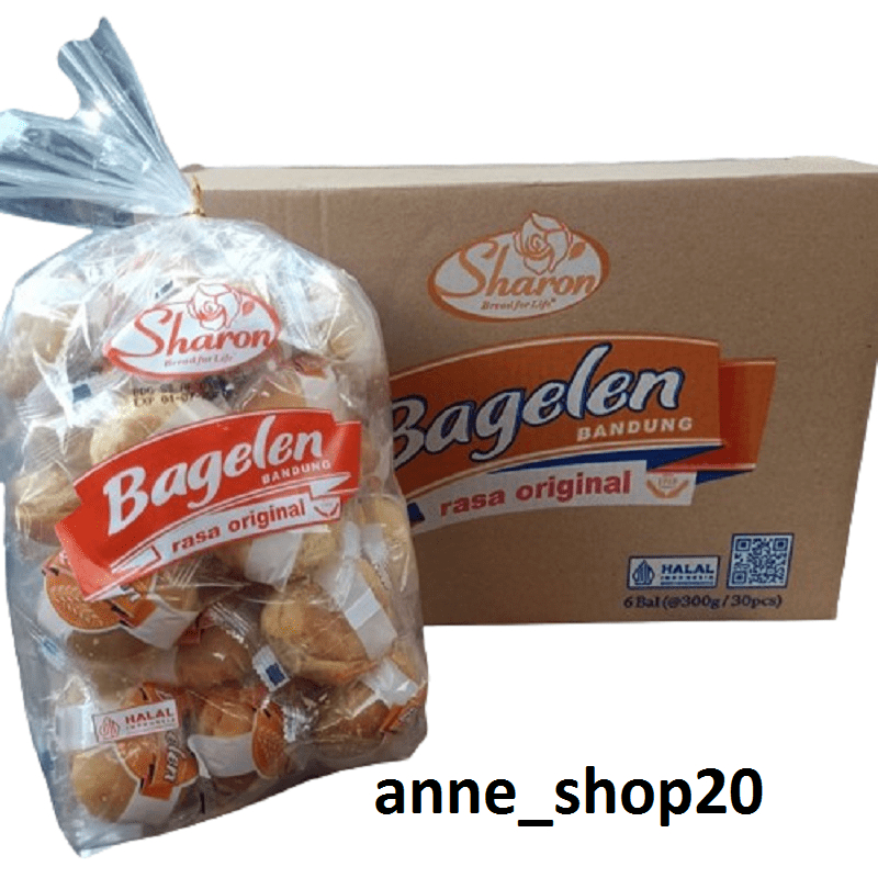 Jual Bagelen Roti Kering Sharon 1 dus Isi 6 bag @ 30 Pics | Shopee ...