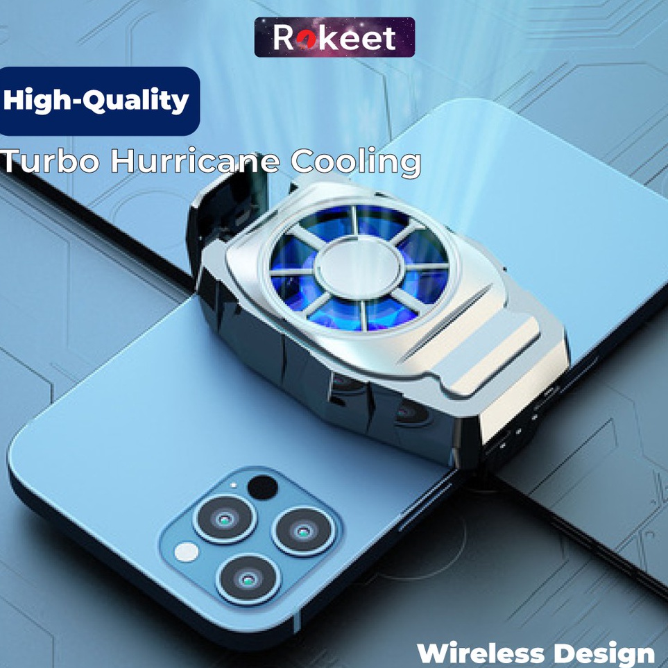 Jual TZi Rokeet Cooling Pad HP Gamepad Gaming Smartphone Mobile ...