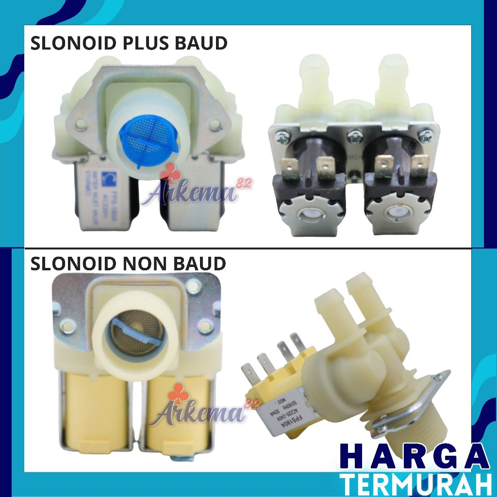 Jual SLONOID DOUBLE MESIN CUCI | SELONOID WATER INLET | OTOMATIS AIR ...