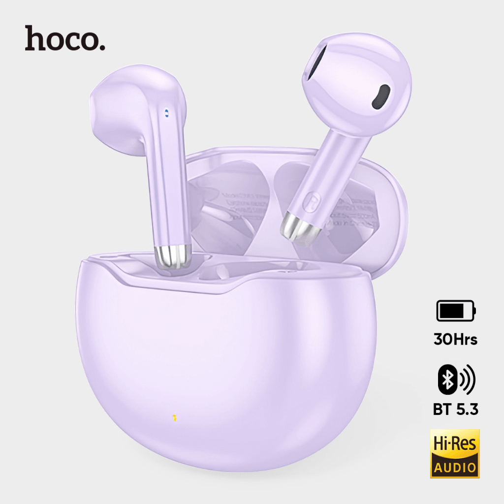 Jual Hoco TWS Earbuds True Wireless Bluetooth 5.3 Earphone Headset Hifi ...