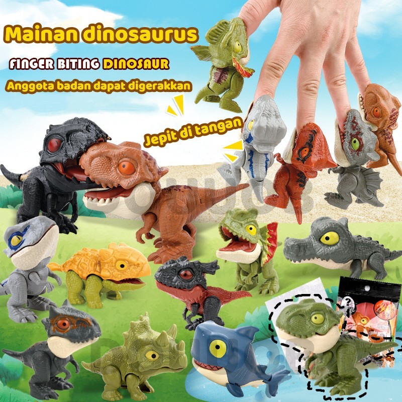 Jual COD Dinosaurus Mini T Rex Indominus Dino Dinosaur Mainan Anak Kado Murah Mainan figure ...