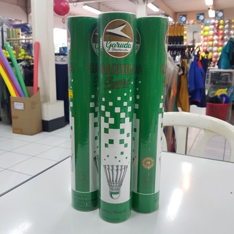 Jual Cock Kok Shuttlecock Badminton Bulutangkis Garuda Crystal Hijau ...