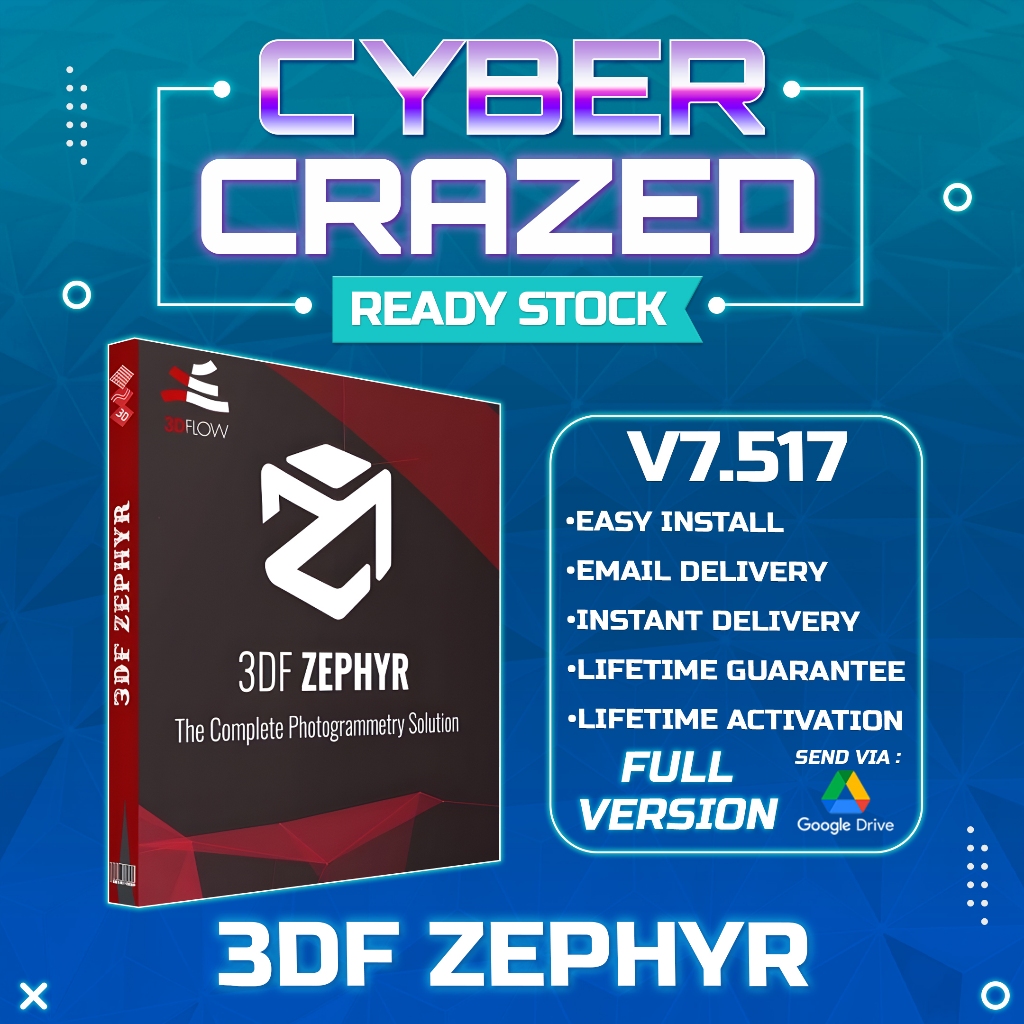 Jual 3DF Zephyr 7.517 Full Version (Versi Terbaru) | Shopee Indonesia