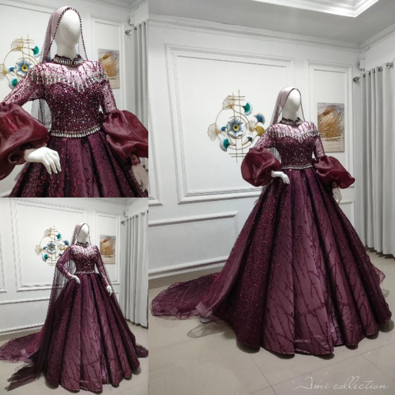 Jual GAUN BARBIE MEWAH //GAUN PENGANTIN//GAUN MODERN//MODEL TERKINI ...
