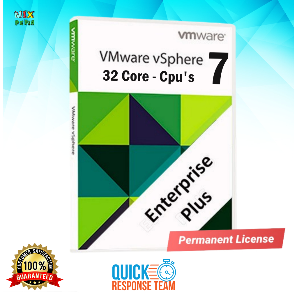 Jual Vmware Vsphere 7 Enterprise Plus ESXI 32 Core Product Key ORIGINAL - License LifeTime ...
