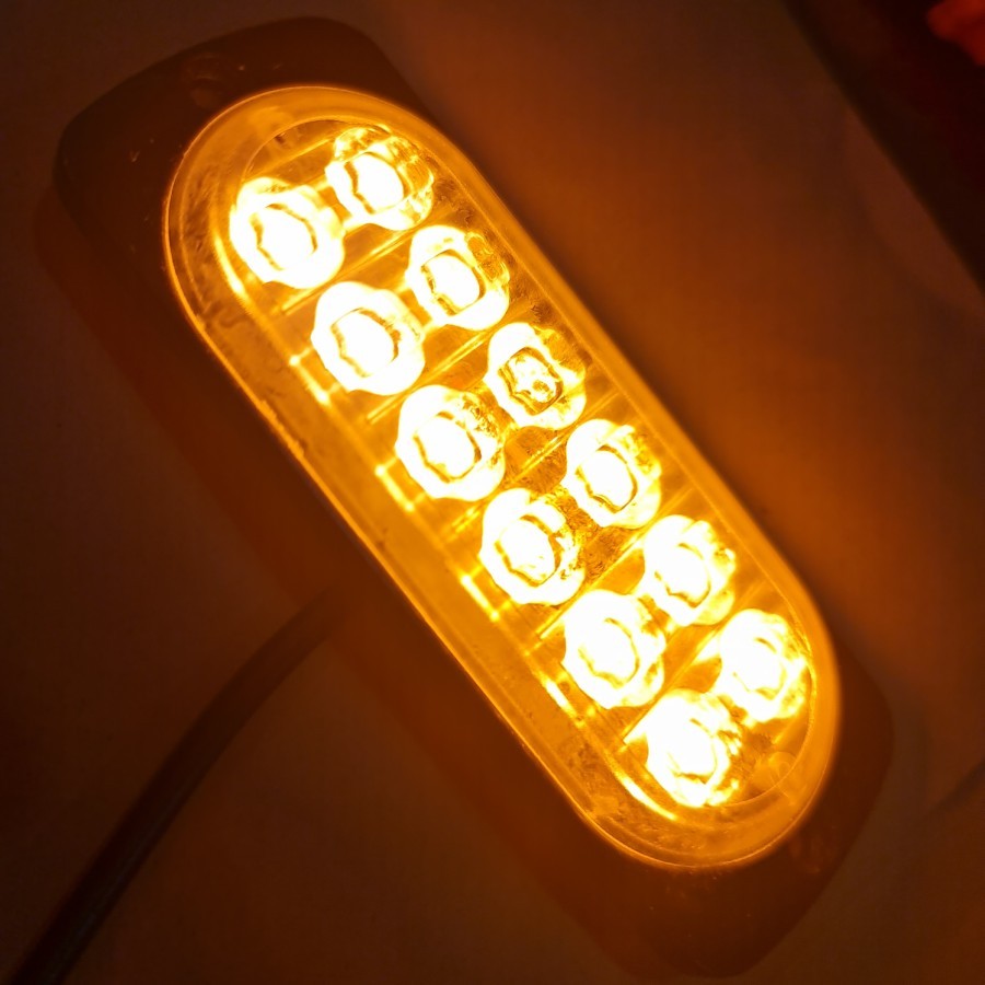 Jual STROBO MODEL SLIM LAMPU LED STROBO ION 12 LED | Shopee Indonesia