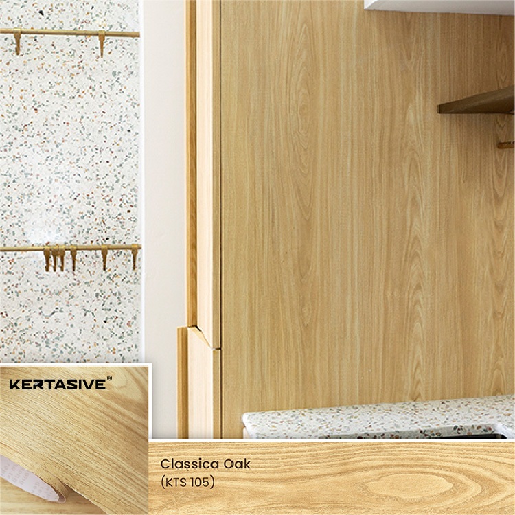 Jual KERTASIVE PVC Interior Film - CLASSICA OAK 122cm | Shopee Indonesia
