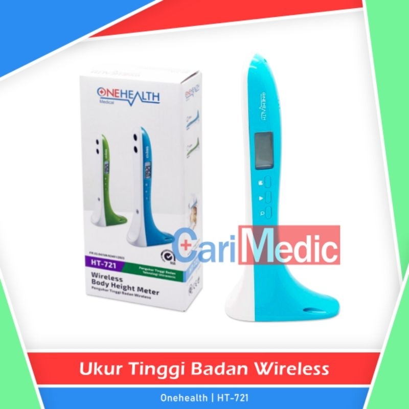 Jual Alat Ukur Tinggi Badan Otomatis | Wireless Height Meter OneHealth ...